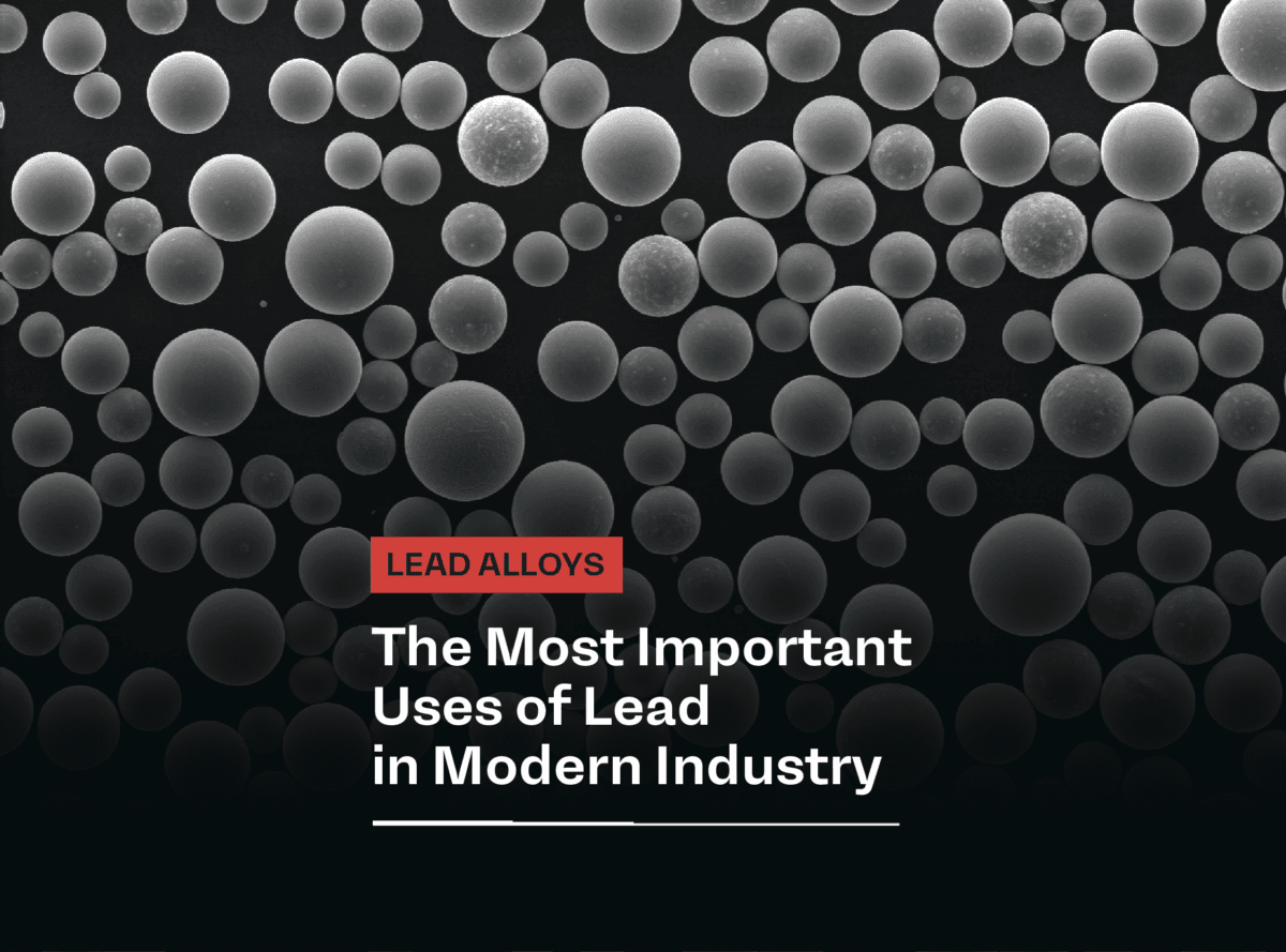 Lead uses: Top Applications in Modern Industry - AMAZEMET